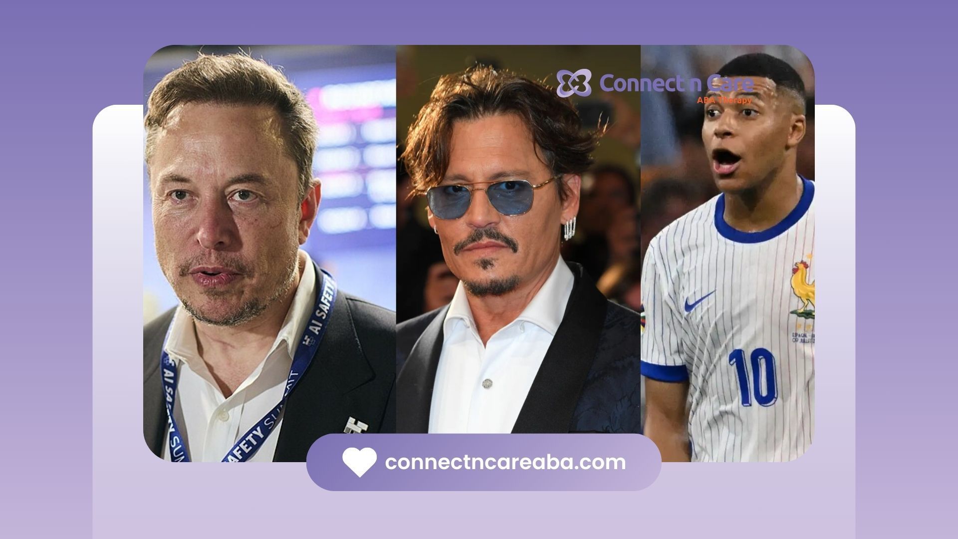 Top 10 Famous People with Autism | Connect n Care ABA