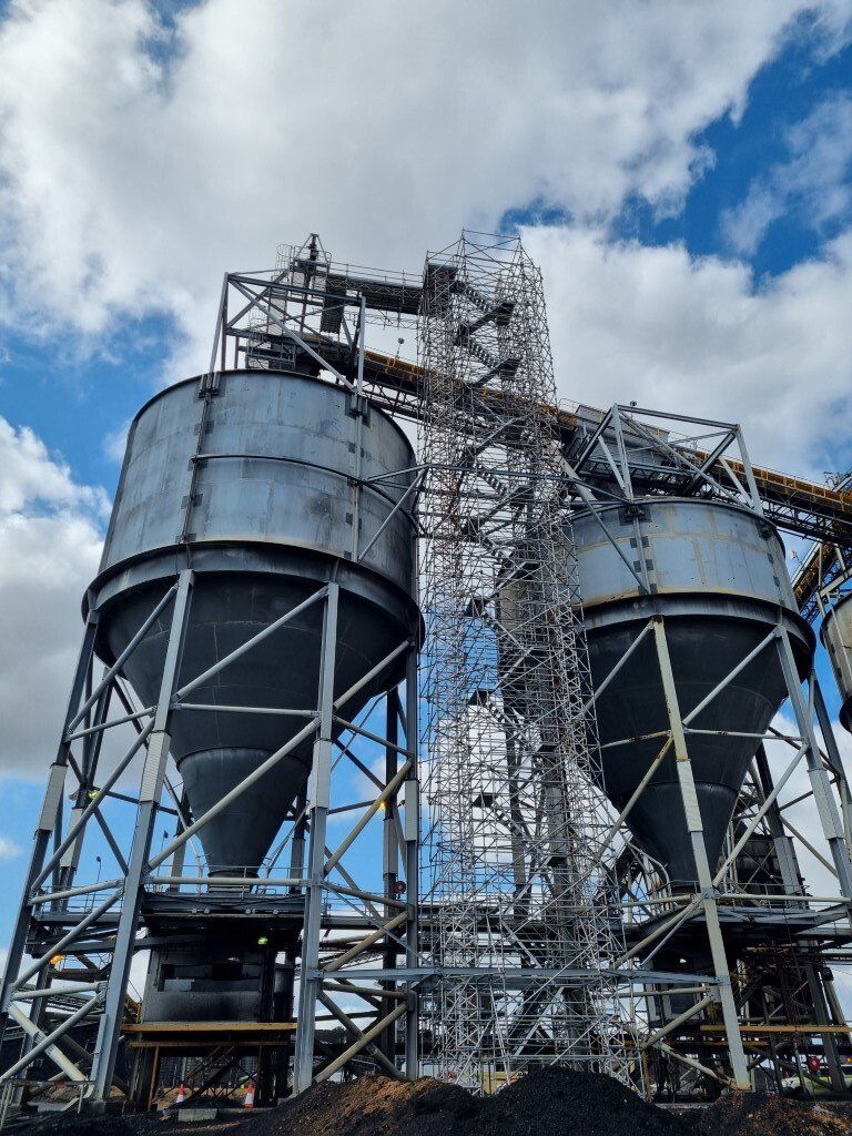 AT-PAC | Emergency Stairway for Coal Mine | Scaffolding Products