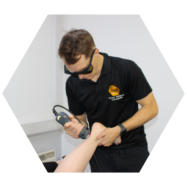 Deep Tissue Laser therapy at The Hive Health, Neath