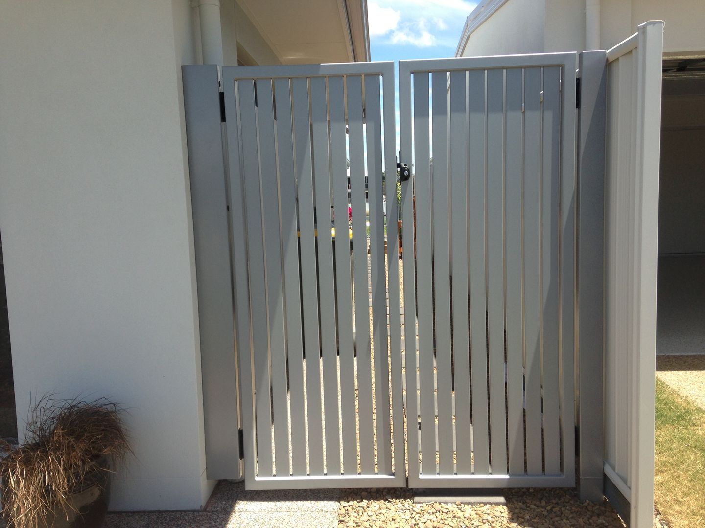 Aluminium Slat Panels and Gates | Oceans Fencing