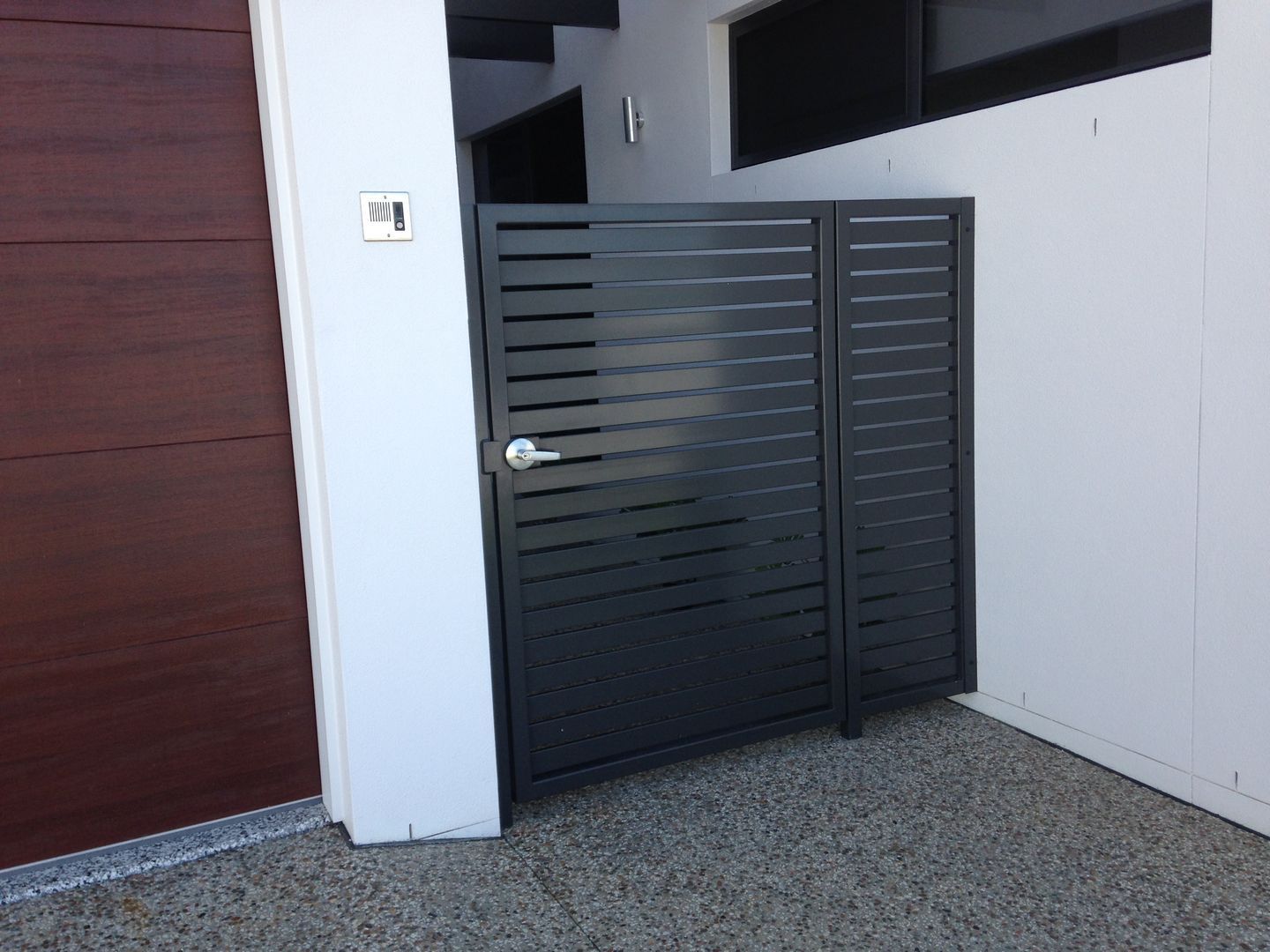 Aluminium Slat Panels and Gates | Oceans Fencing