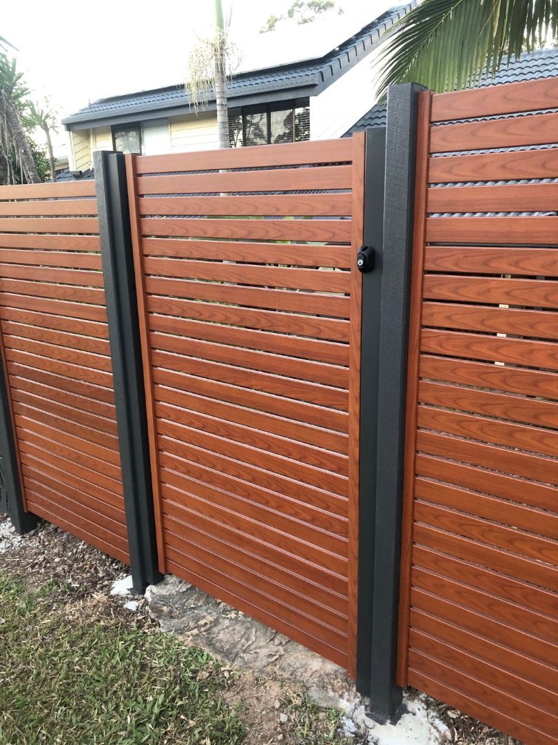 Aluminium Slat Panels and Gates | Oceans Fencing
