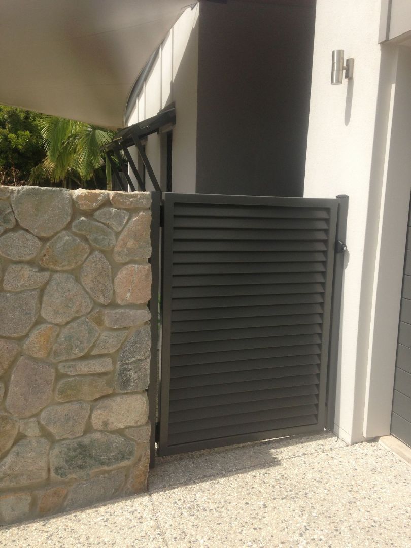 Aluminium Slat Panels and Gates | Oceans Fencing