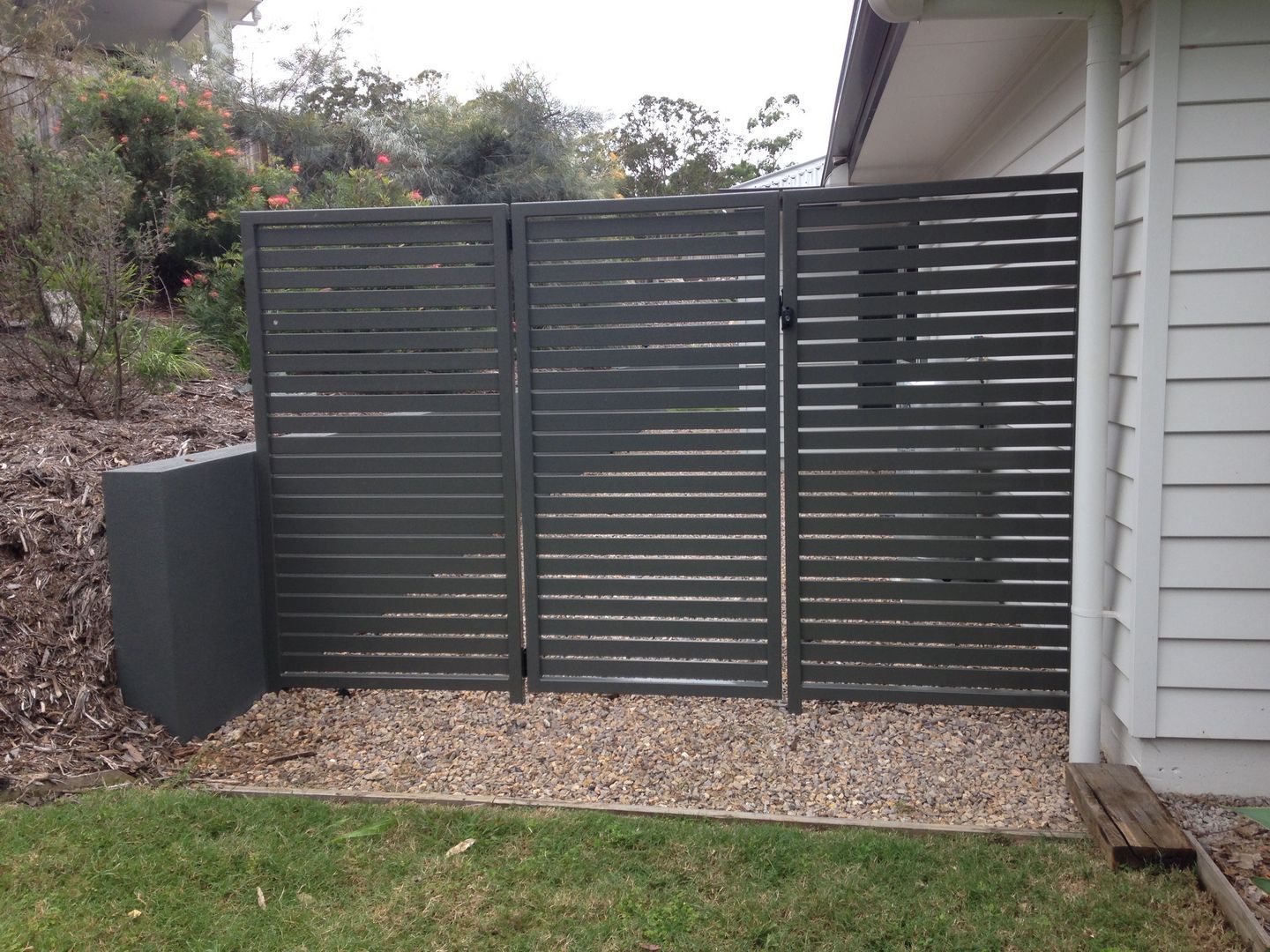 Aluminium Slat Panels and Gates | Oceans Fencing
