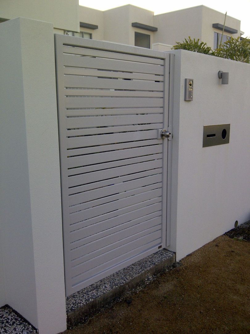 Aluminium Slat Panels and Gates | Oceans Fencing