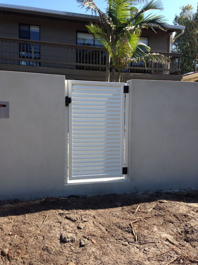 Aluminium Slat Panels and Gates | Oceans Fencing