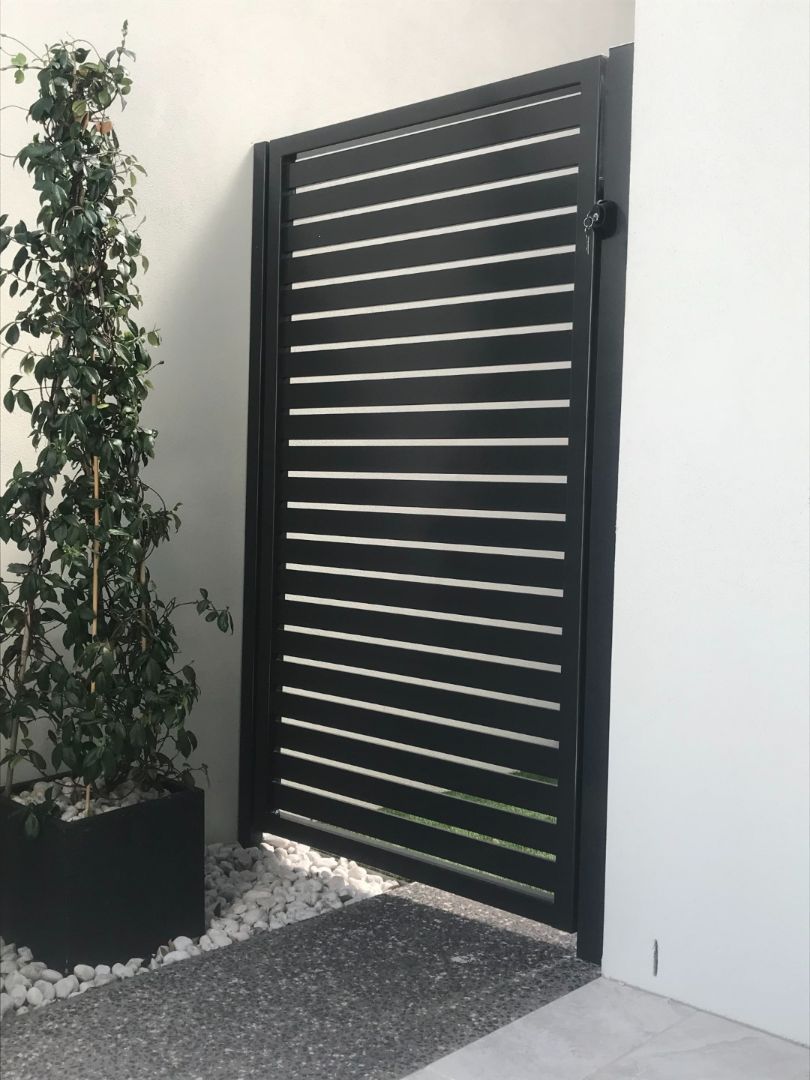Aluminium Slat Panels and Gates | Oceans Fencing