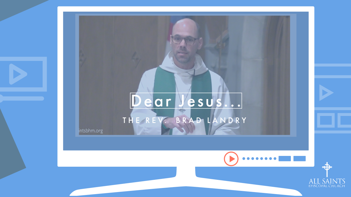 Dear Jesus..