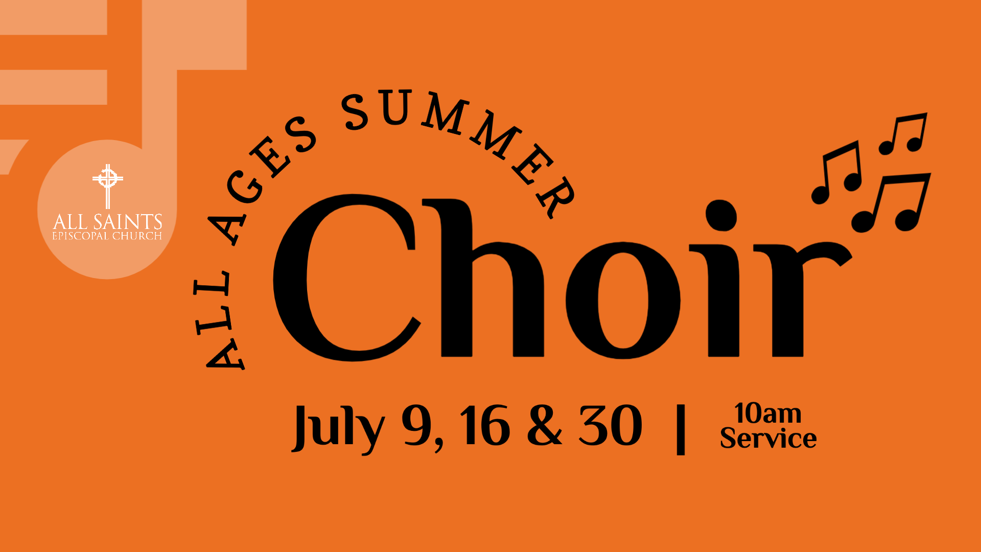 All Ages Summer Choir