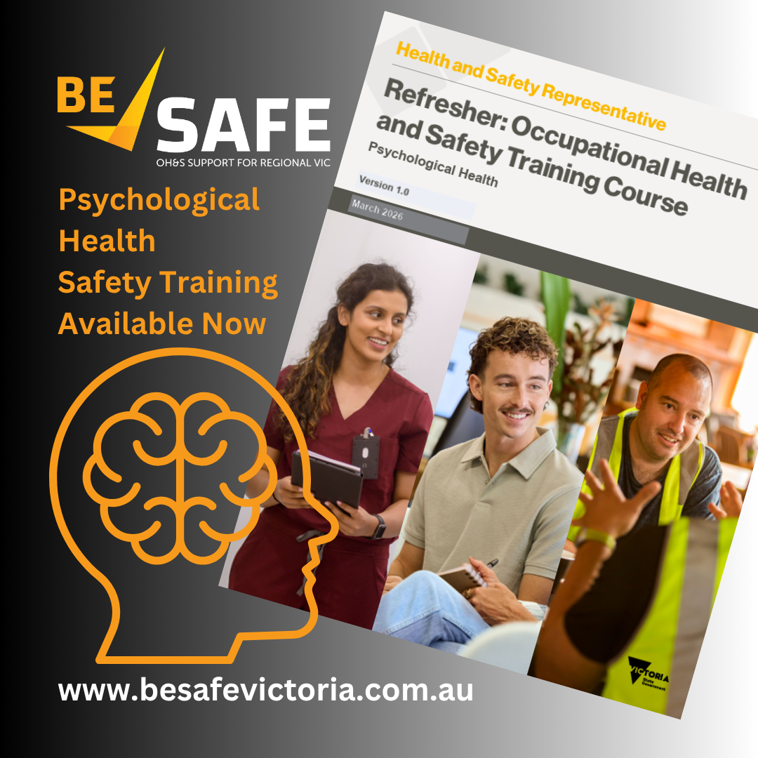 BeSafe Victoria Launches Psychological Health Training