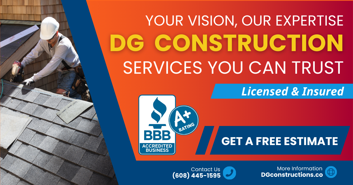 DG Construction | Building Excellence | Madison Area Construction Services