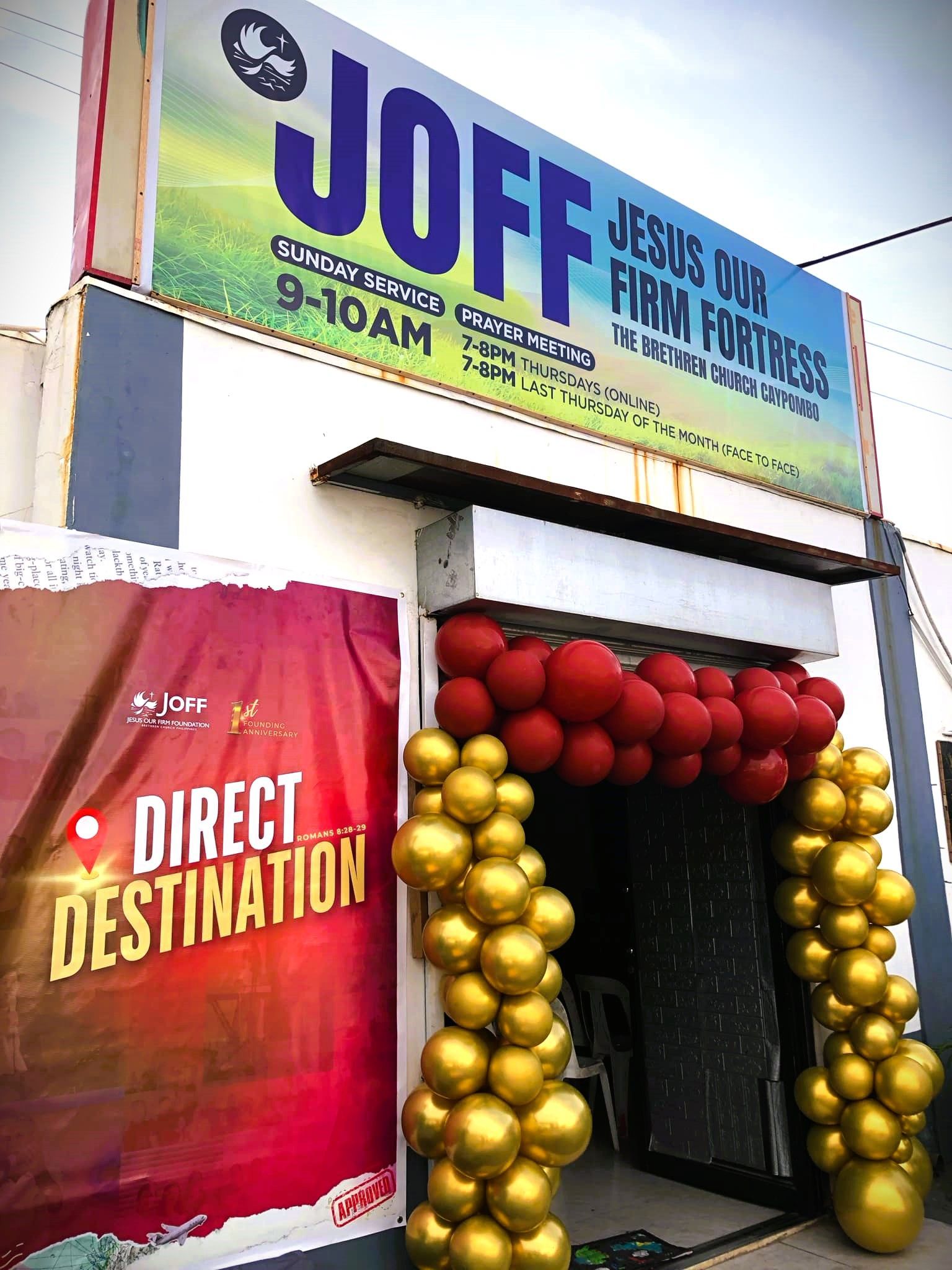 Cay Pombo Brethren Church in the Philippines Celebrates First Anniversary