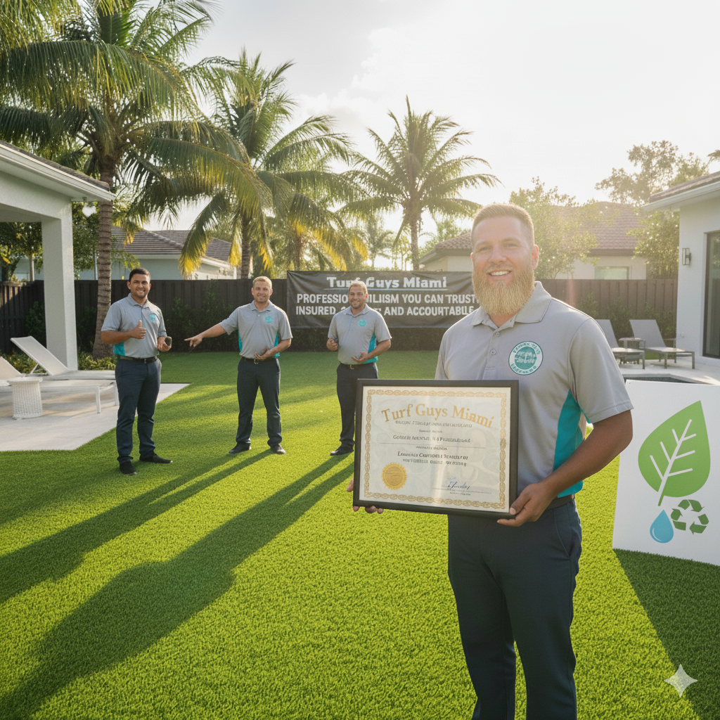 Turf Guys Miami: Professionalism You Can Trust and earth safe