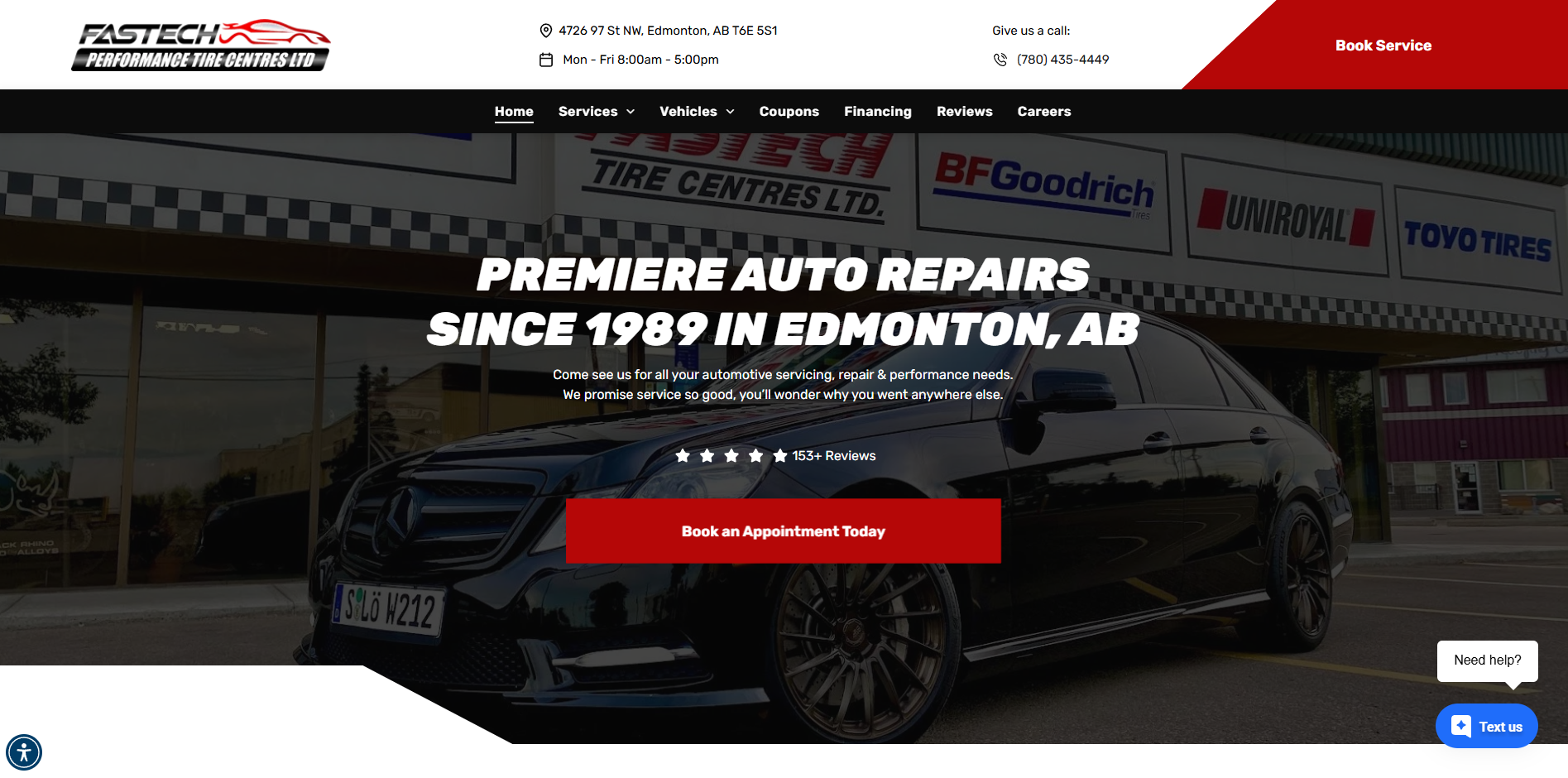 Auto Repair & Tire Services in Edmonton | Fastech Performance Tire