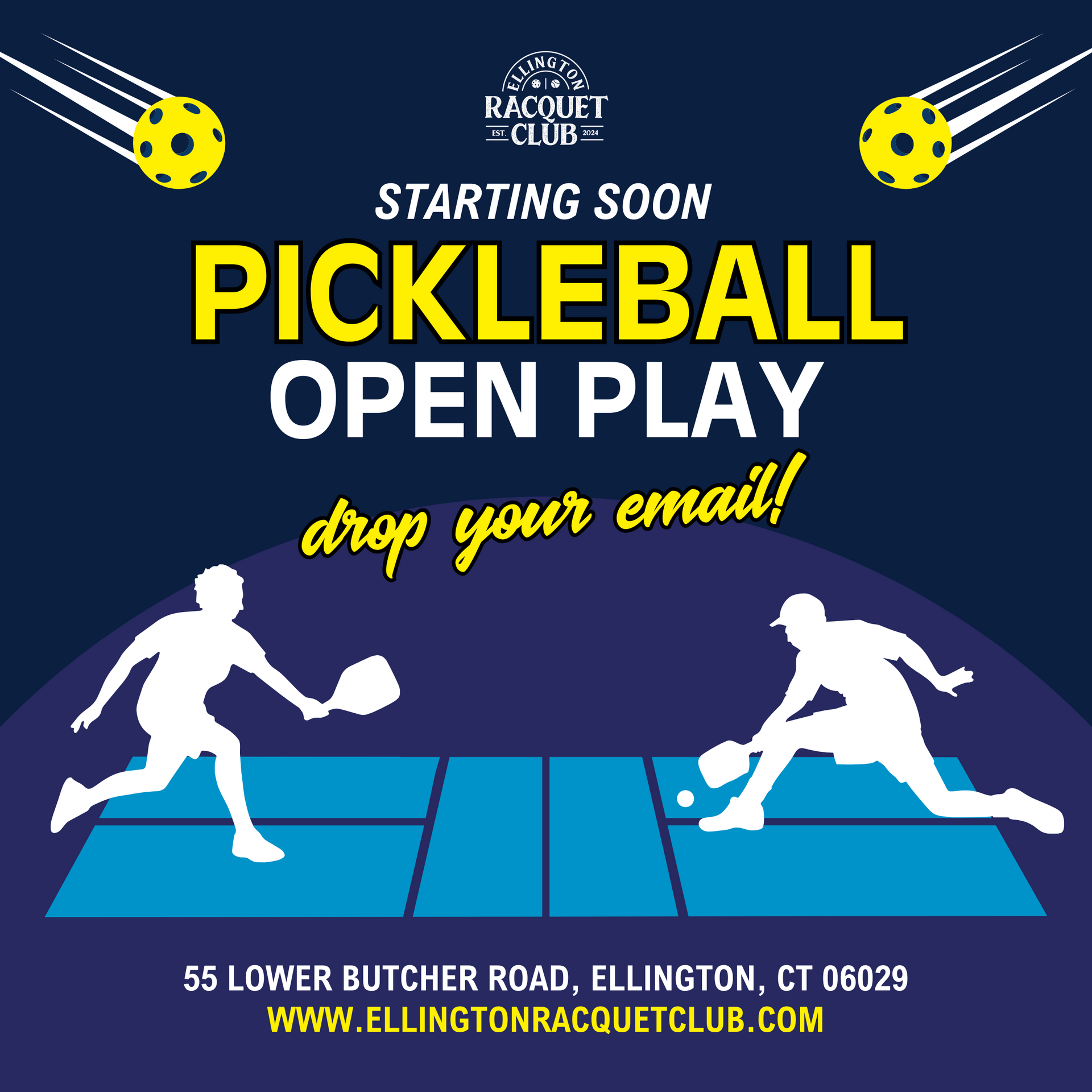 Pickleball Open Play in CT | ERC