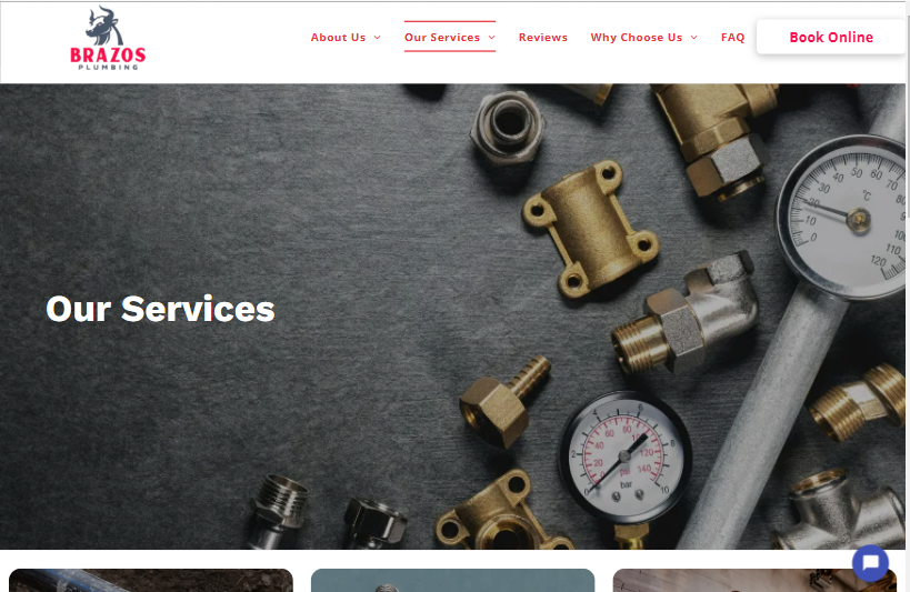 Our Services | Brazos Plumbing | Webster, TX