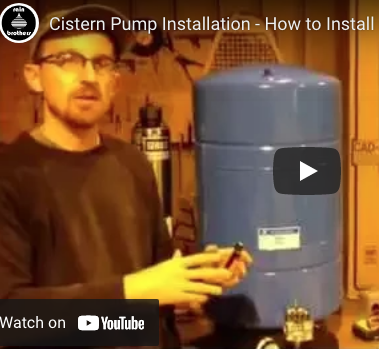 How to install a cistern pump