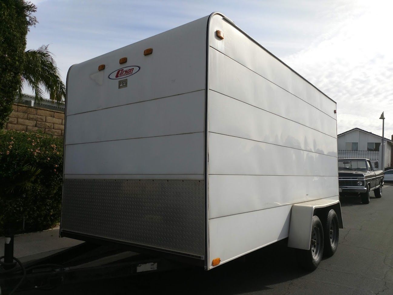 14x7x6.5 ENC Ramp 36 RV Door | Lake Forest, CA | Speedy Trailers