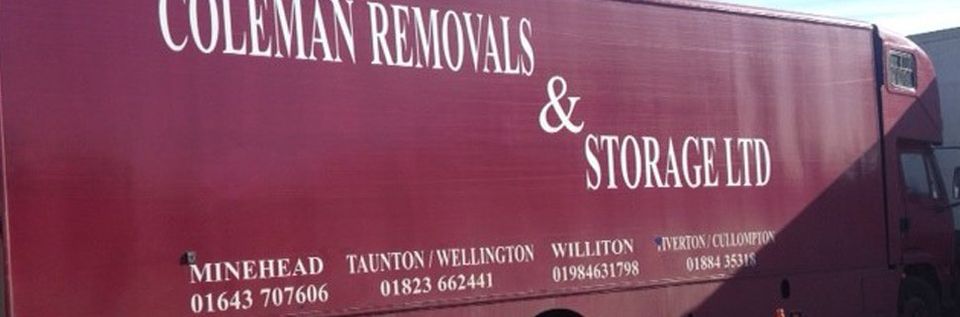 Reliable Removals Service in Taunton with Coleman Removals Ltd