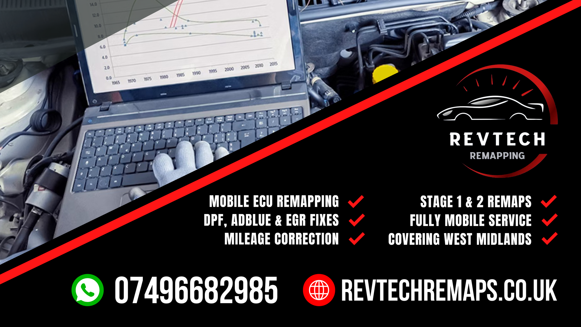 Car Remapping & Vehicle Repairs in Walsall | Revtech Automotive