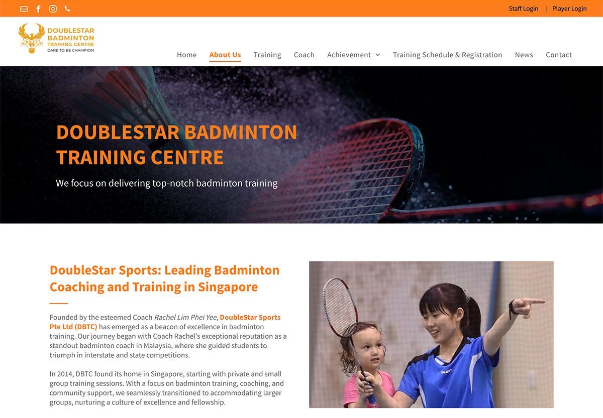 DBTC-Leading Badminton Coaching & Training in Singapore