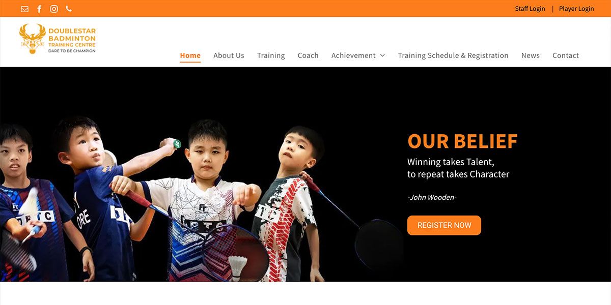 2023 DBTC BADMINTON PLAYER ACHIEVEMENT | DBTC