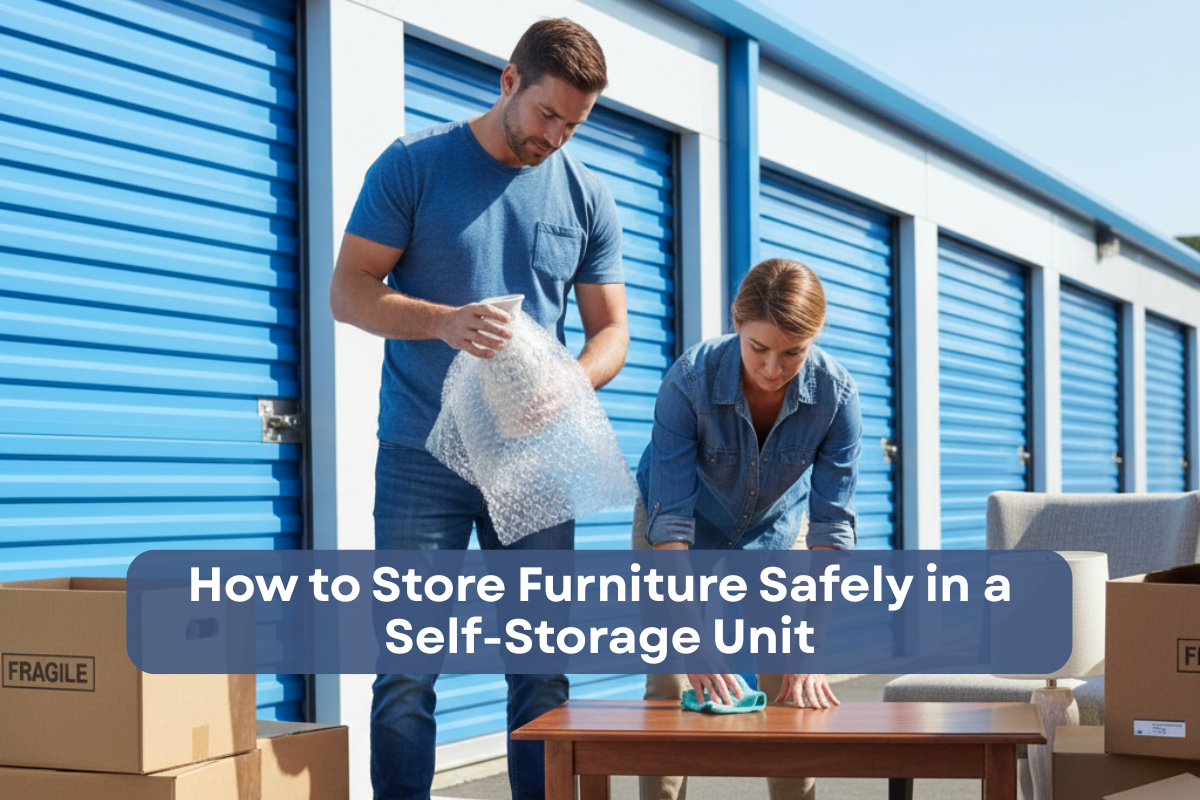How to Store Furniture Safely in a Self-Storage Unit