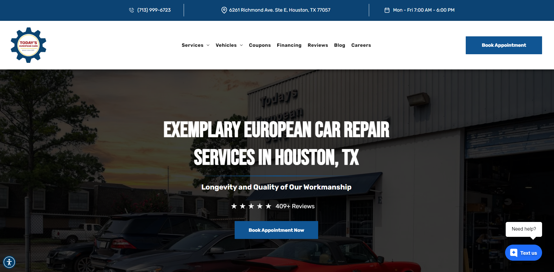 Expert European Auto Repair in Houston, TX | Today's European Cars