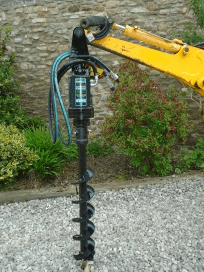 ARROWHEAD HYDRAULIC POST KNOCKER/BREAKER TO SUIT MICRO DIGGERS, MINI ...