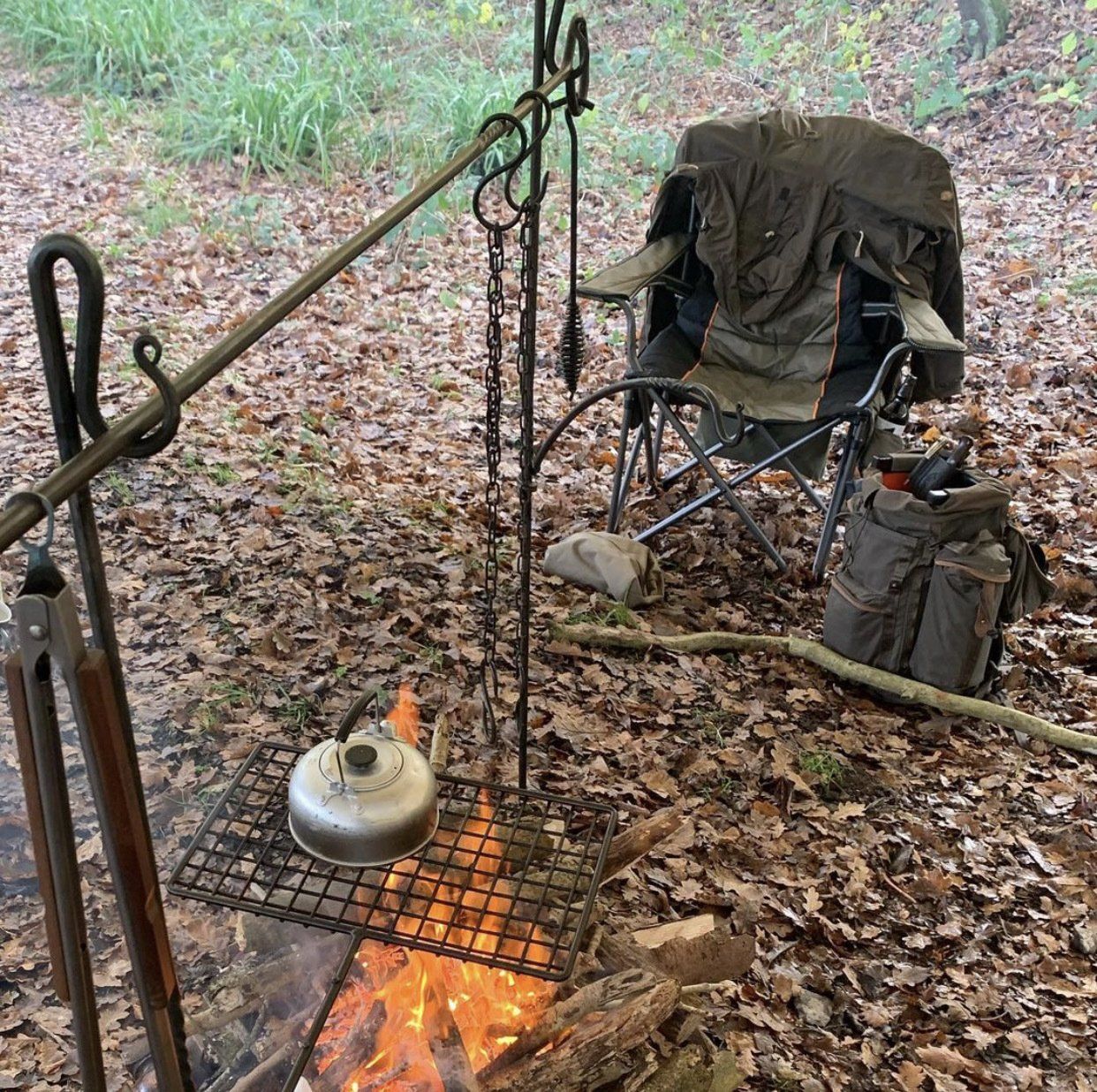 Traditional bushcraft cooking equipment│TJM Metalworks