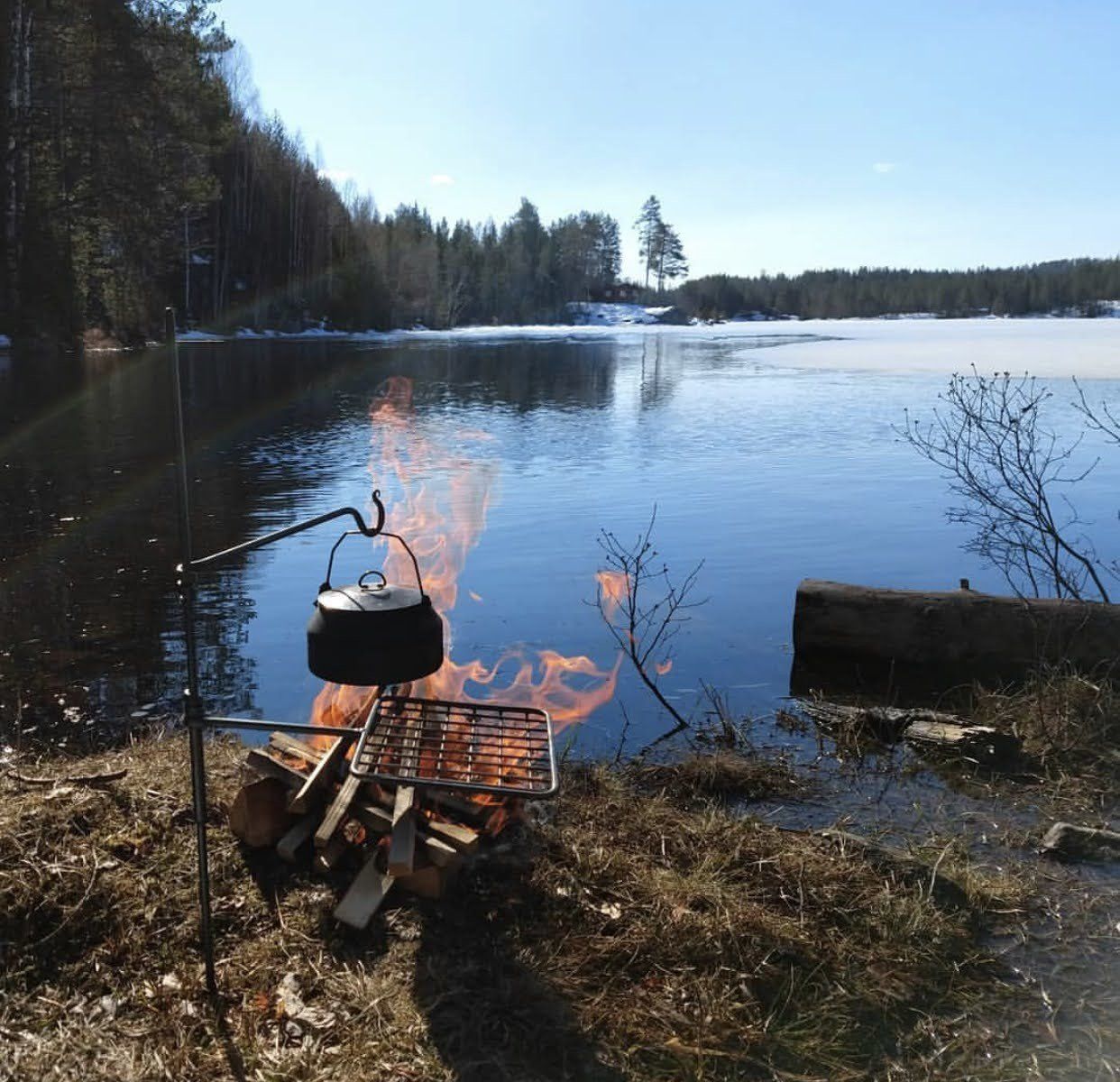 Traditional bushcraft cooking equipment│TJM Metalworks