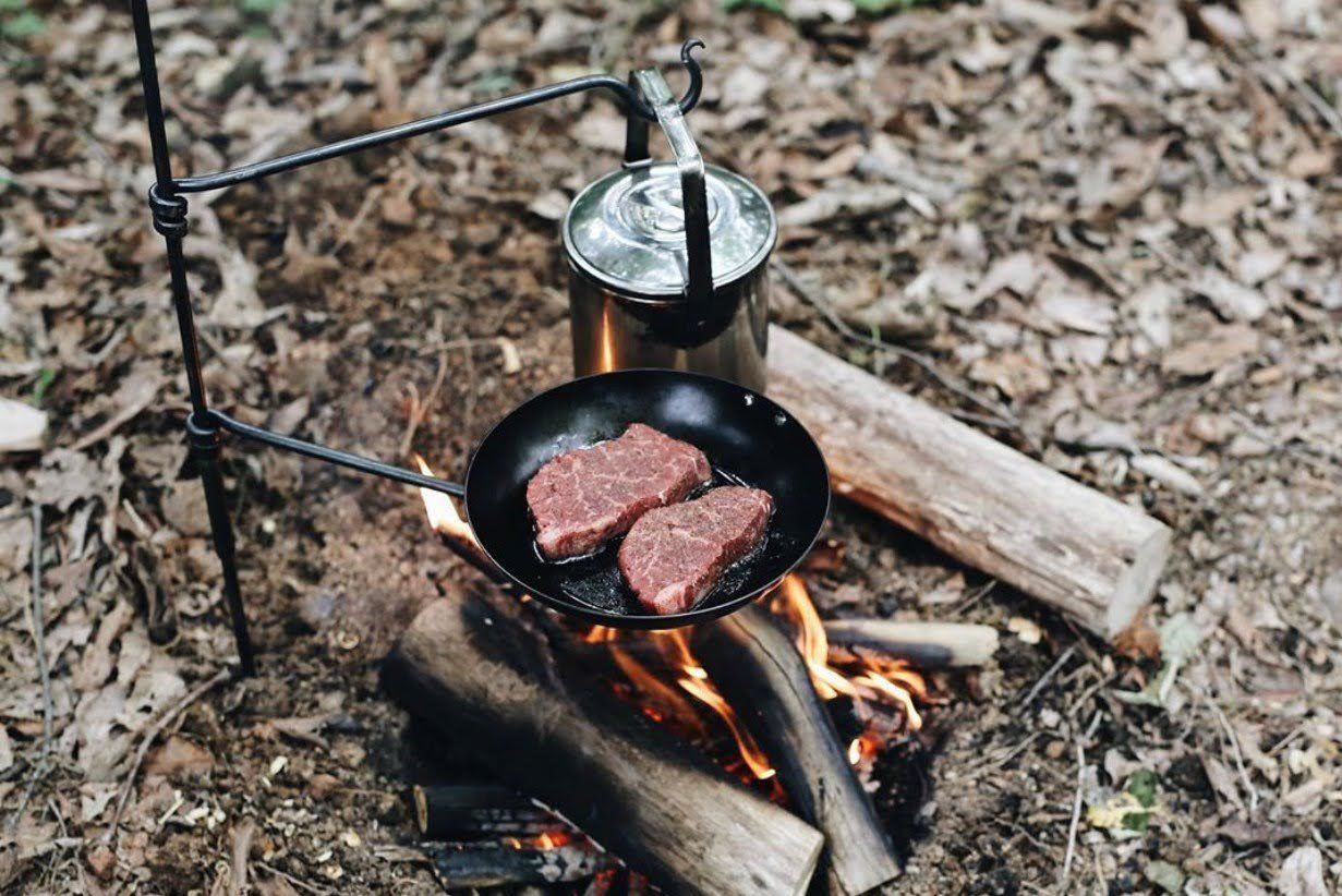 Traditional bushcraft cooking equipment│TJM Metalworks