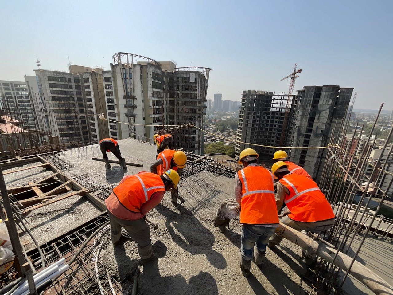 Construction Crews Motivated with Comfortable Living Conditions