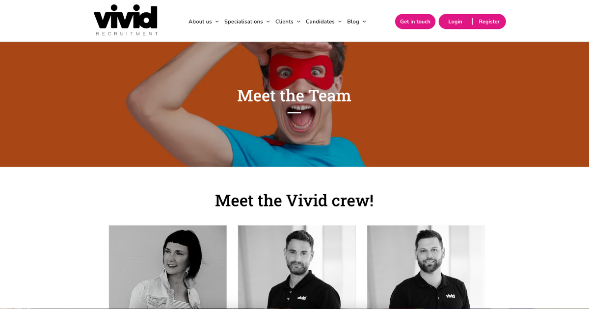 Meet the Team | Vivid Recruitment