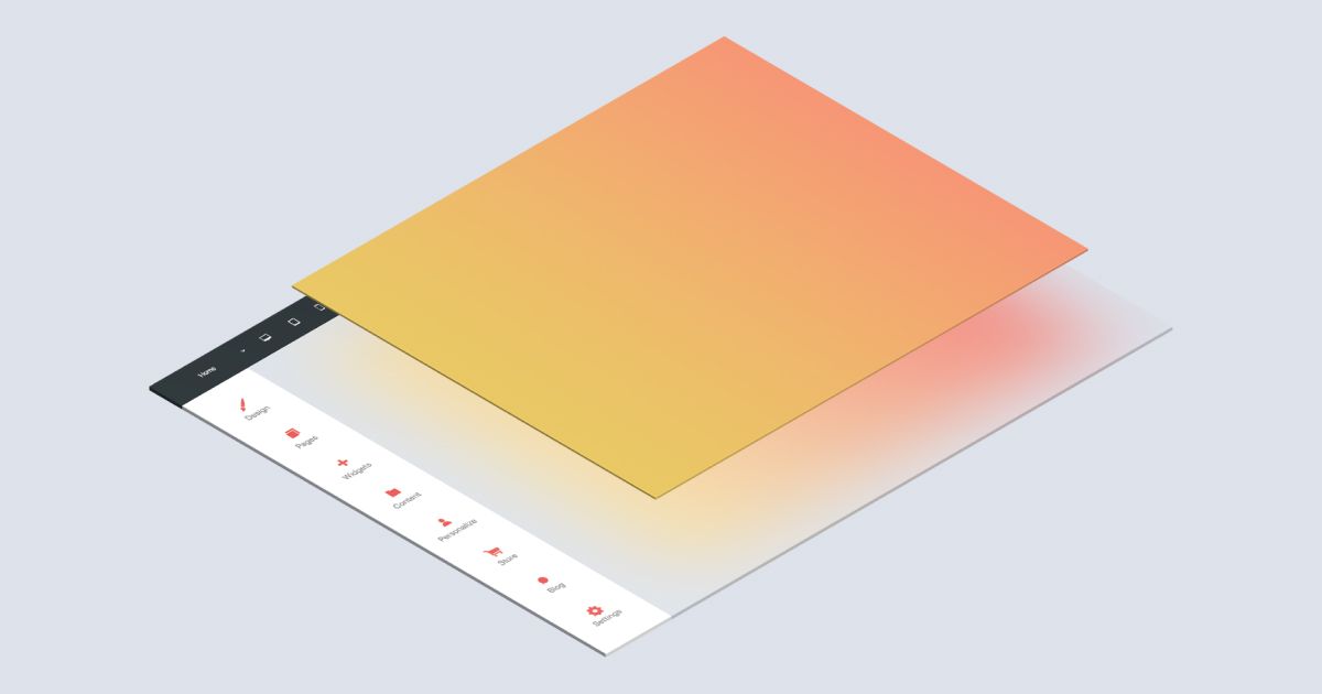 FX Gradient Shadow – Without Code