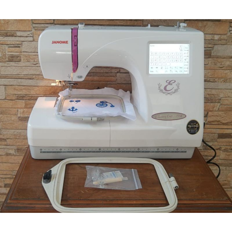Máquina de Bordar Janome 350E