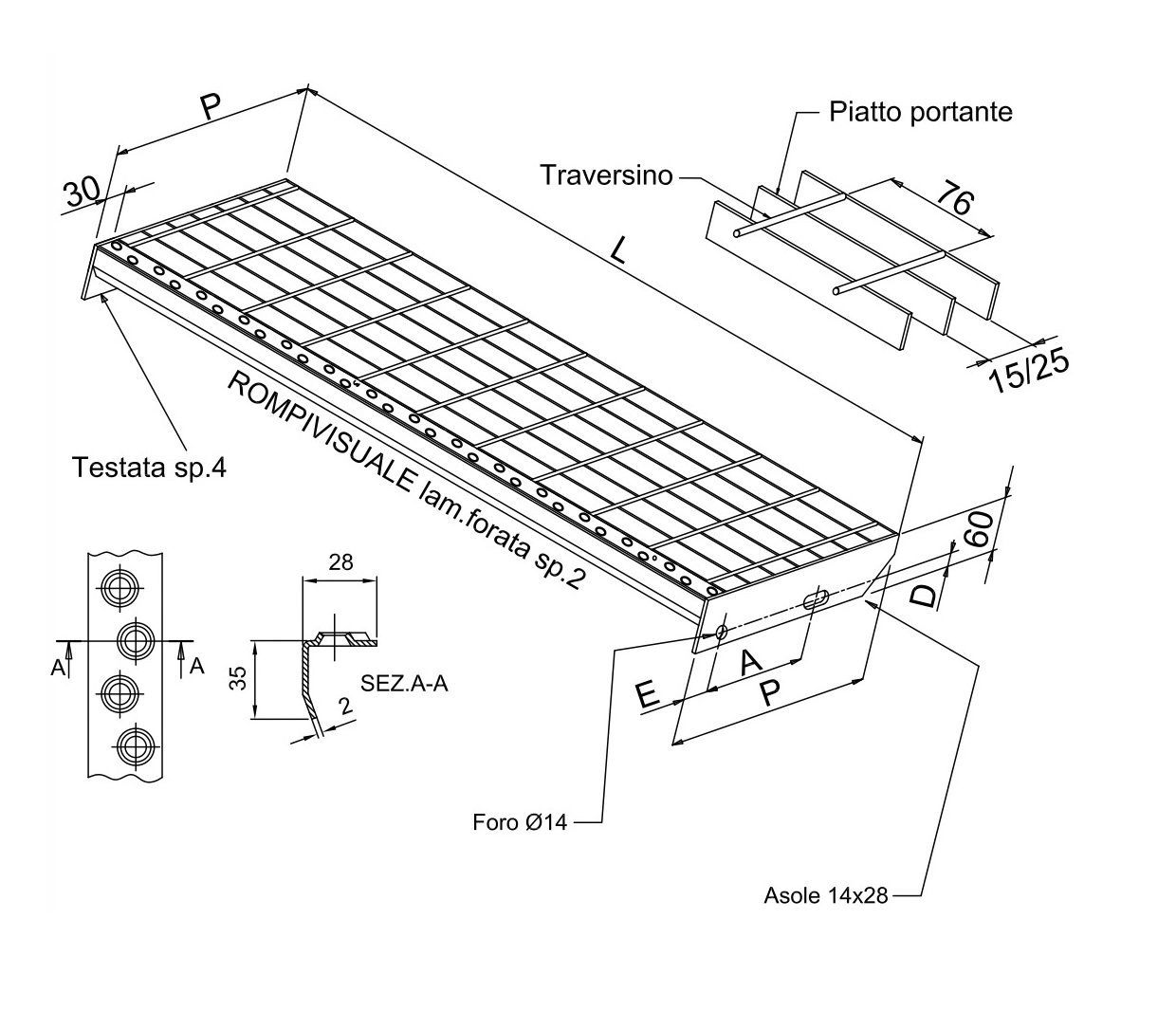 Gradini standard | Sarego, VI | Chiarello Teodoro sas