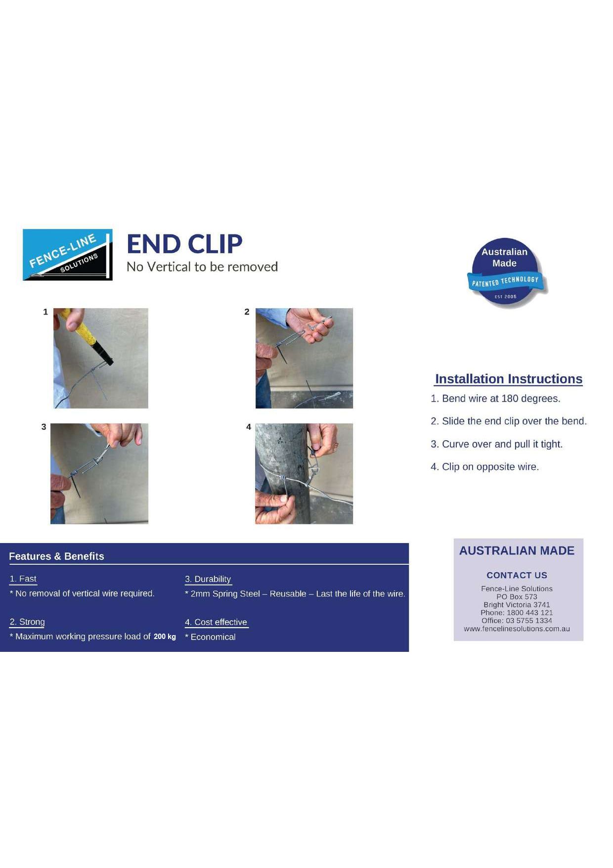 End Assembly Products & Accessories | Fence-Line Solutions