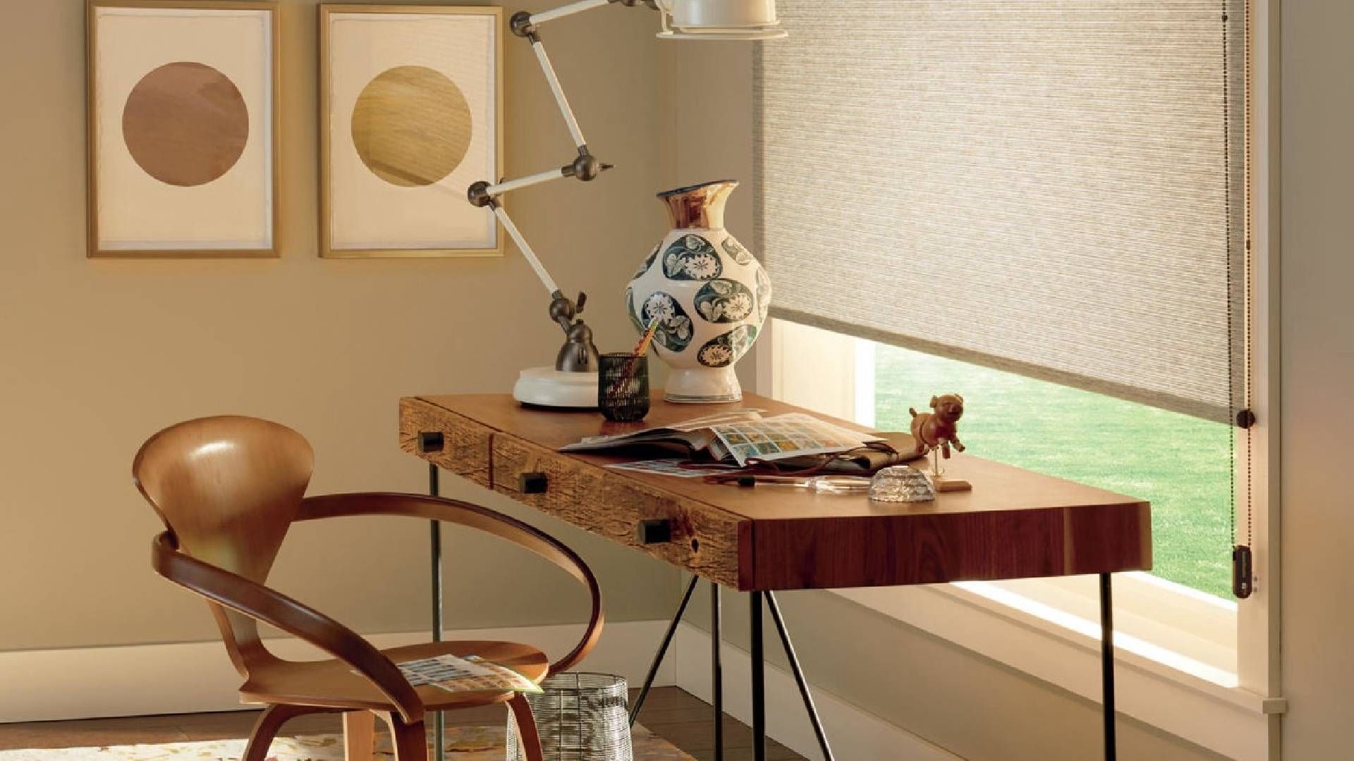 Office Decor Ideas with Designer Roller Shades | Supershade South