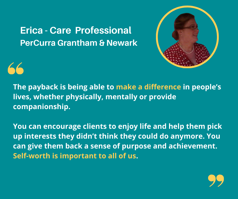 home care jobs with PerCurra - find out more