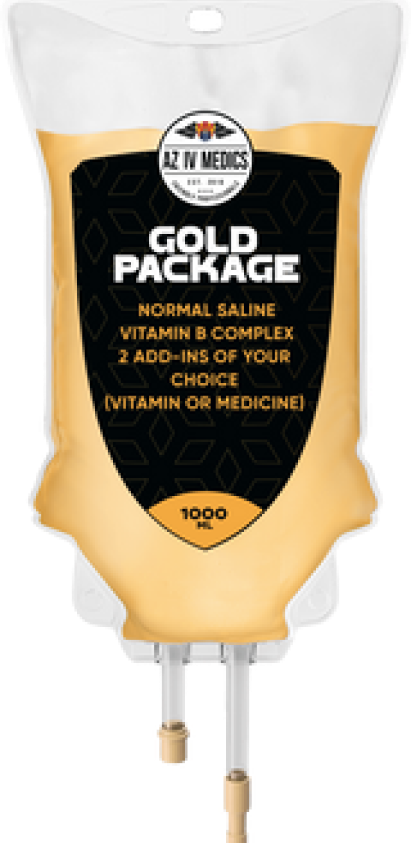 Gold IV Therapy Package in Arizona | AZ IV Medics
