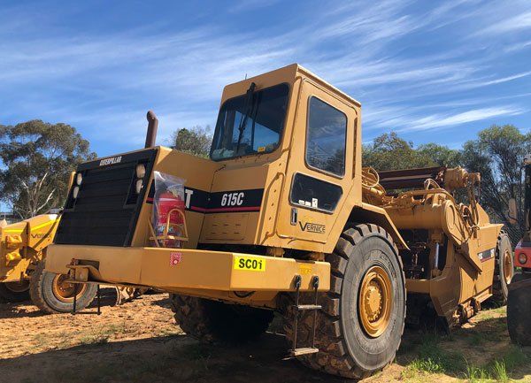 Our fleet of scrapers for wet hire