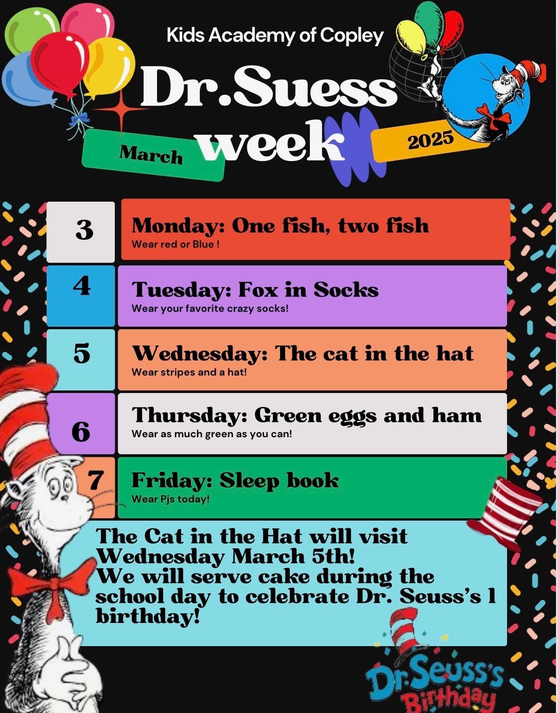 Dr. Suess Week
