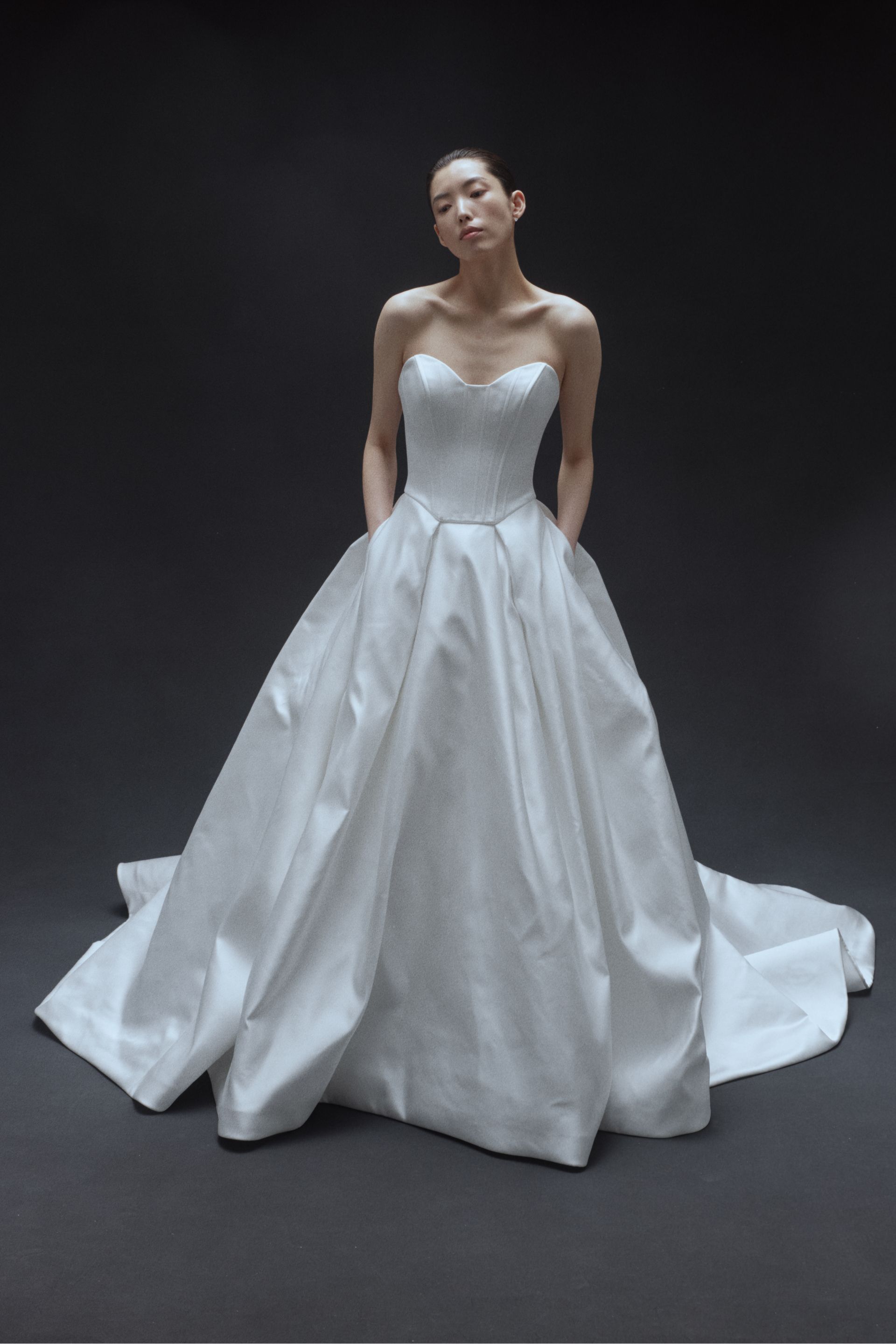 Amsale Little White Bridal/Bridesmaids Dresses Boston MA with Lelite