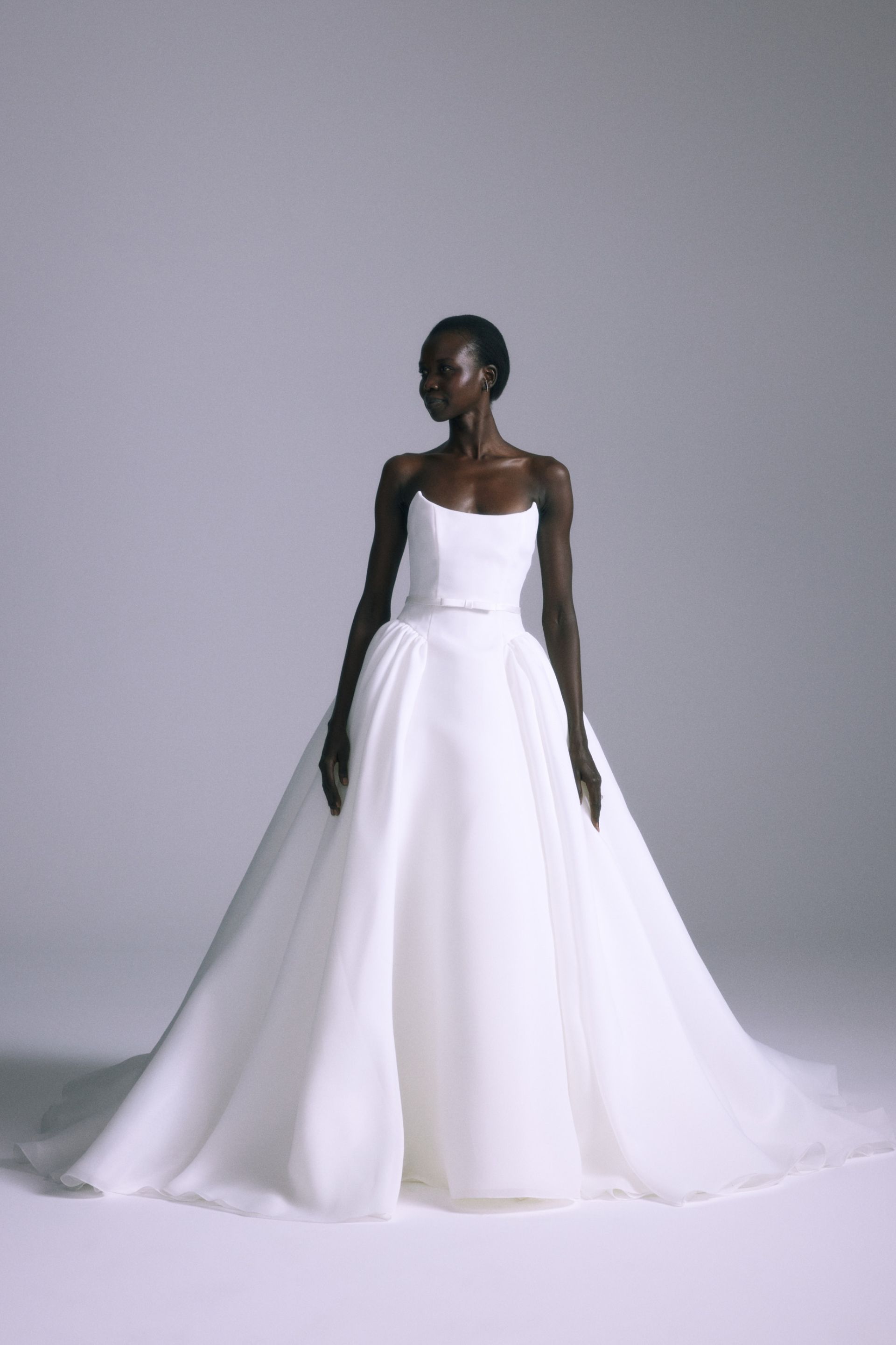 Amsale Little White Bridal/Bridesmaids Dresses Boston MA with Lelite