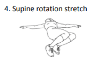 Supine Lumbar Rotation Stretch Exercises To Prevent Back Pain | CNN
