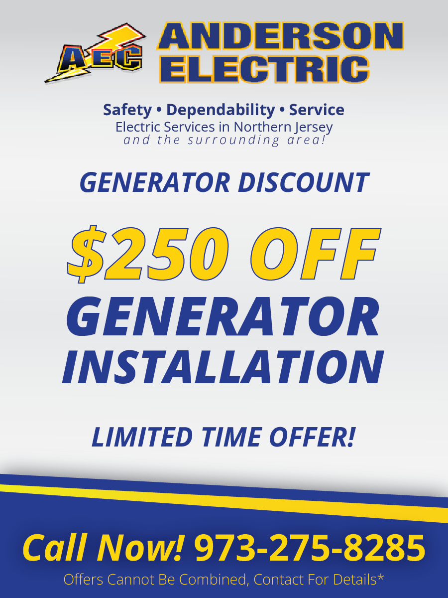 Anderson Electric Corp | Generator Services in Montclair NJ