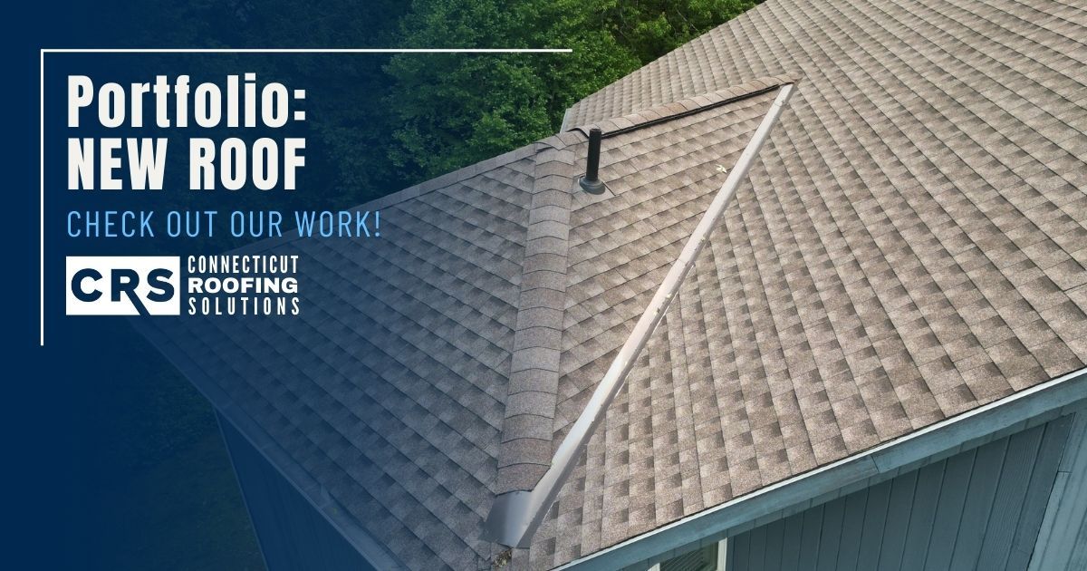 Portfolio: Roof Replacement with Open Valley in Canton, CT