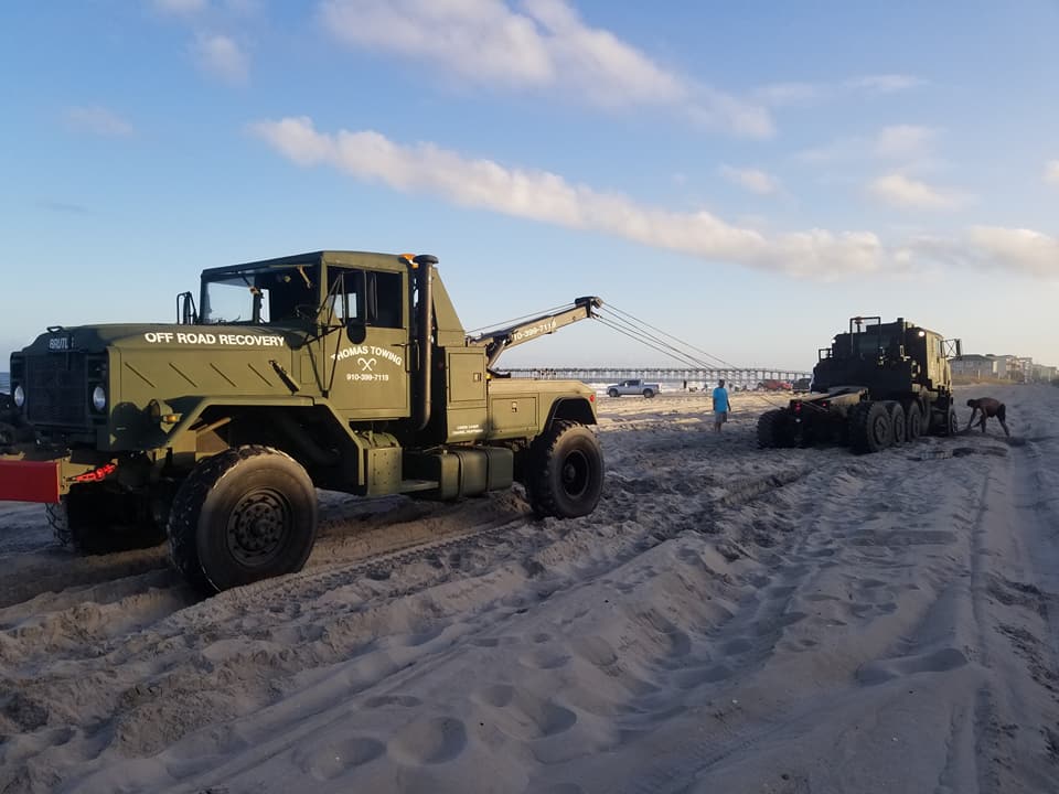 Off-Road Tow Service | Wilmington, NC | Thomas Towing & Transport