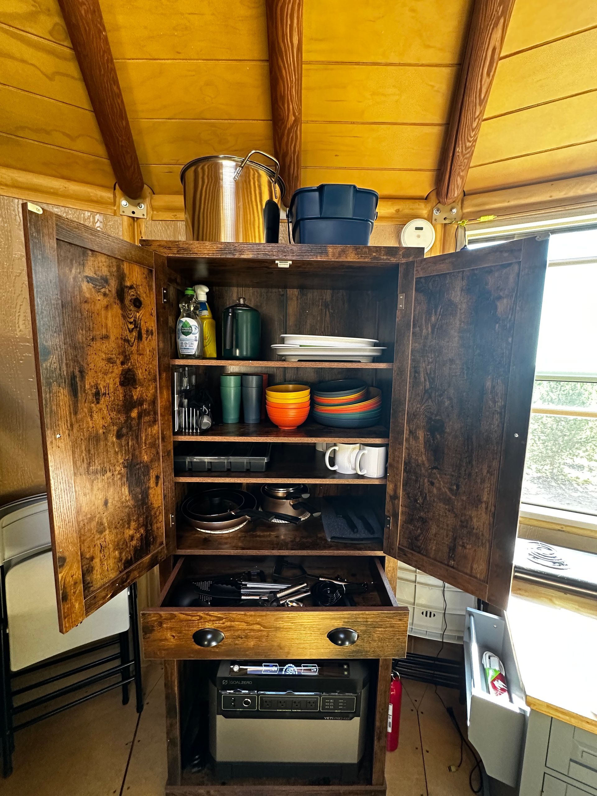 Yonder Yurts | Lower Montgomery Yurt | State Forest State Park, Colorado